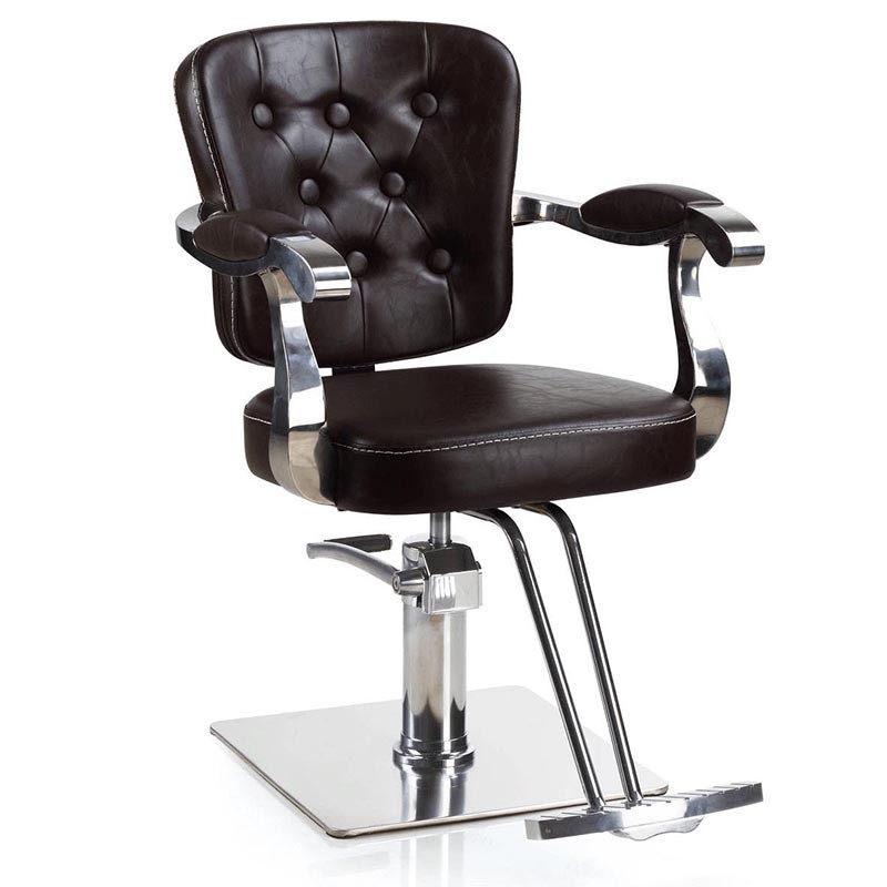 scaun profesional pentru salon de coafura dotat cu pompa hidraulica